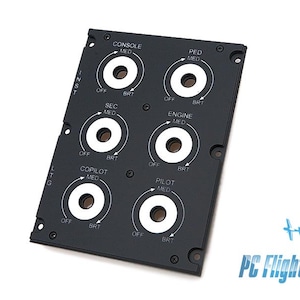 UH 1H "huey" - Overhead - Instrument Lights Control Cockpit Panel - Etsy
