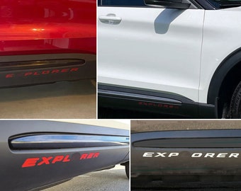 Ford Explorer Lower Door Letters - Etsy
