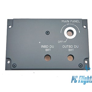 BOEING 737NG MIP Copilot Display Brightness Control and GPWS Panels ...