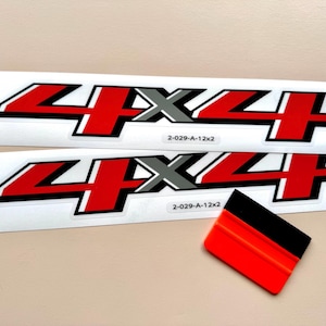 4x4 Offroad Four Wheel Drive Decal Sticker Auto Decor - Fits Any Truck ...