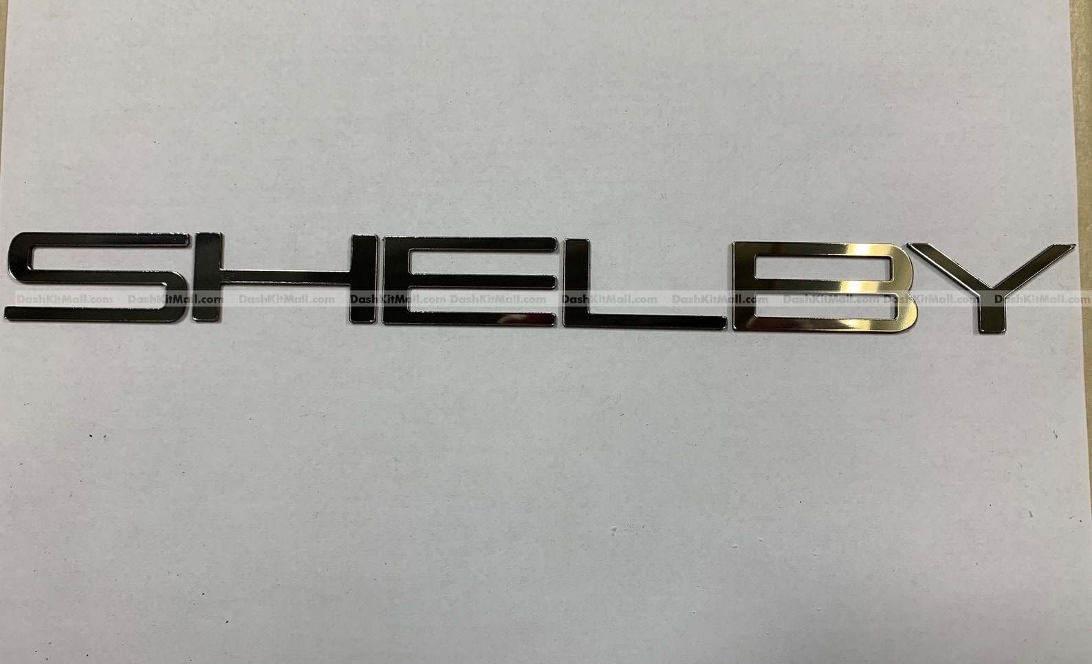 Chrome Front Spoiler Letters for Shelby GT500 2020 ABS | Etsy
