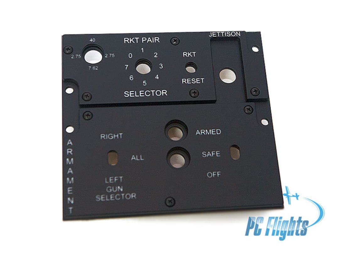 UH 1H "huey" - Pedestal - Armament Control Flight Sim Home Cockpit ...