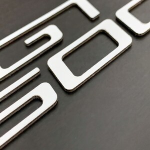 White Front Bumper Letters for Shelby GT500 2020 ABS Plastic - Etsy