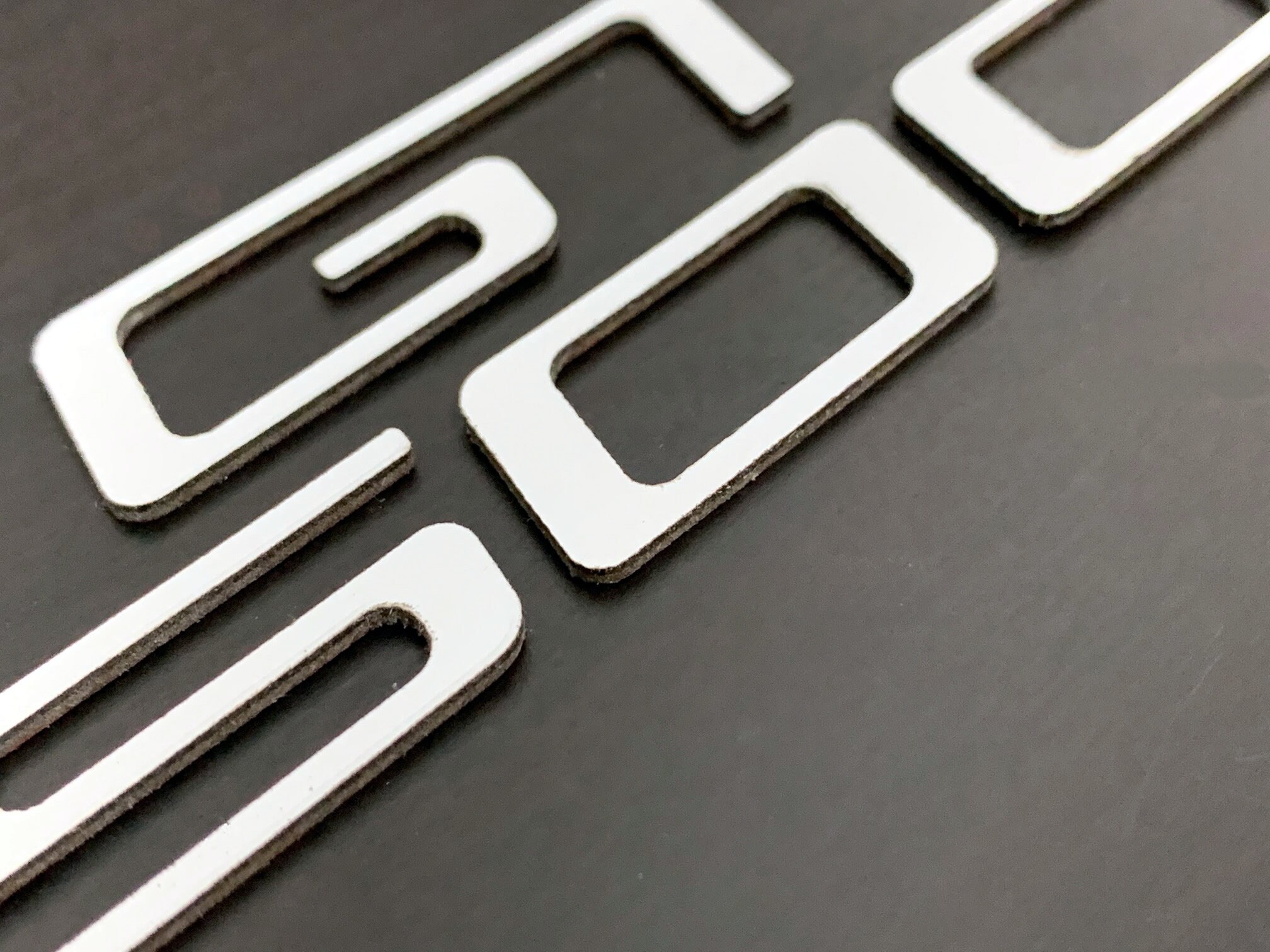 White Front Bumper Letters for Shelby GT500 2020 ABS Plastic - Etsy