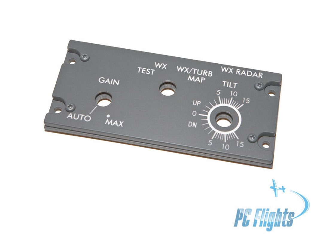 B-737NG Pedestal Weather Radar Flight Simulator Panel Replica - Etsy
