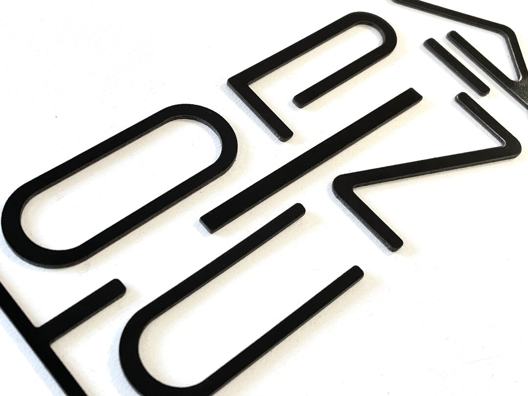 Matte Black Rear Bumper Letters for Firebird 1993-2002 ABS Plastic ...