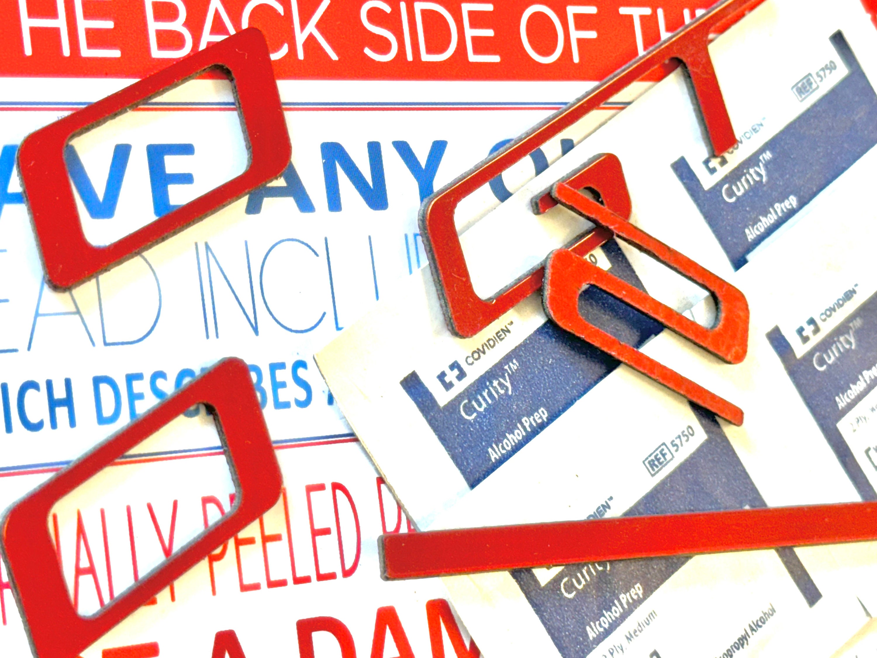 Red Front Bumper Letters for Shelby GT500 2020 ABS Plastic Inserts Not ...