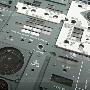 Boeing 737NG FWD Overhead Panel Replicas Full Set Home Cockpit Parts - Etsy