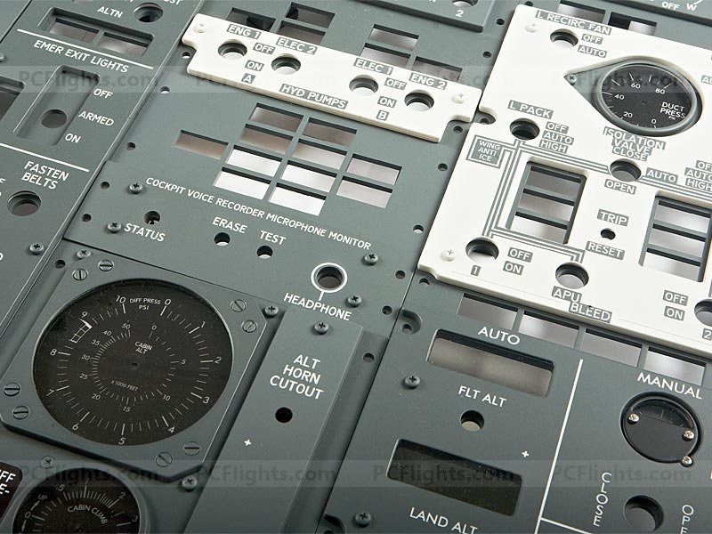 Boeing 737NG FWD Overhead Panel Replicas Full Set Home Cockpit Parts - Etsy