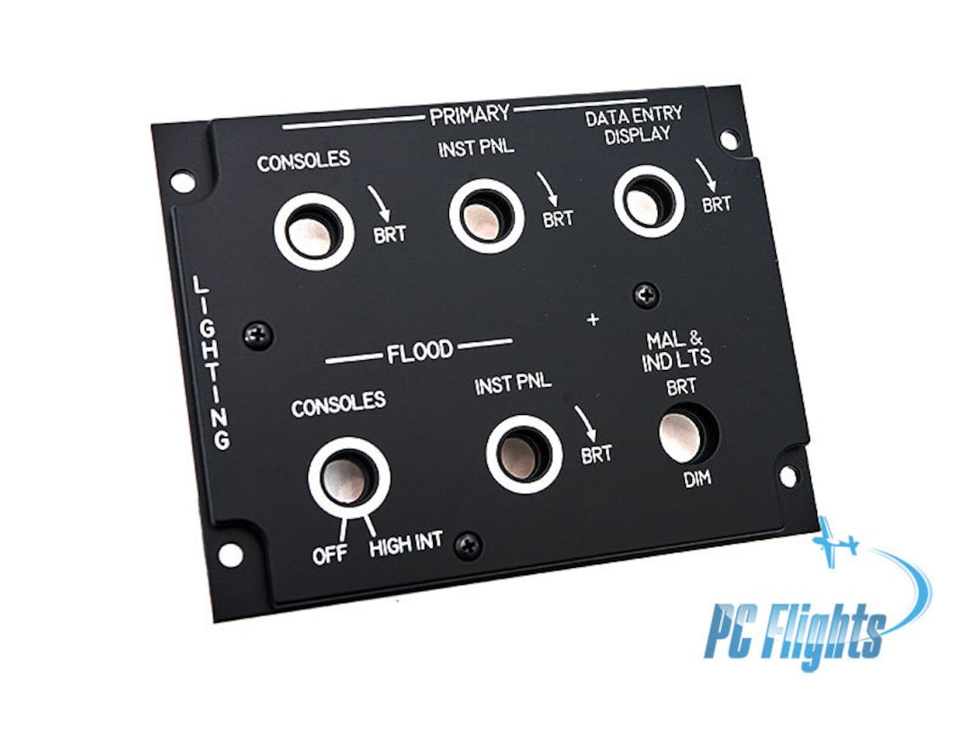 F-16C "viper" - Right Console - Lighting Flight Simulator Panel - Etsy