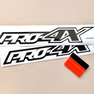 4x4 Off-road Stickers Replacement Accessory Compatible With Pro 4X ...