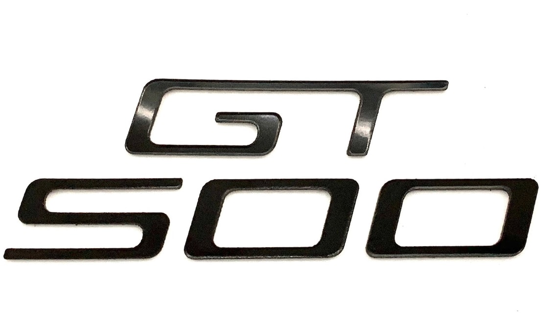 Glossy Black Front Bumper Letters for Shelby GT500 2020 ABS - Etsy
