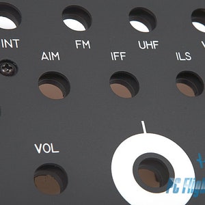 A-10C "thunderbolt" - Left Console - Intercom Cockpit Panel - Etsy