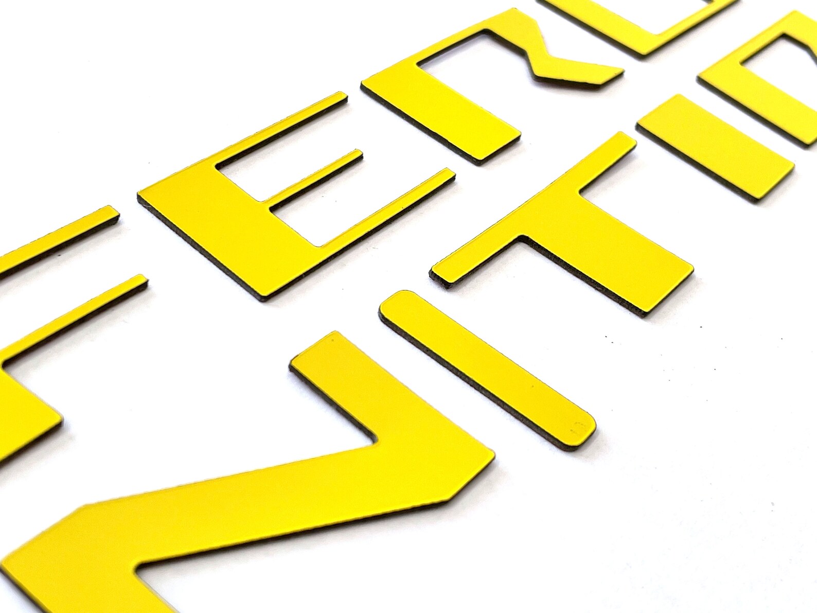 Yellow Front Grille / Hood Letters for Frontier 2022 ABS - Etsy