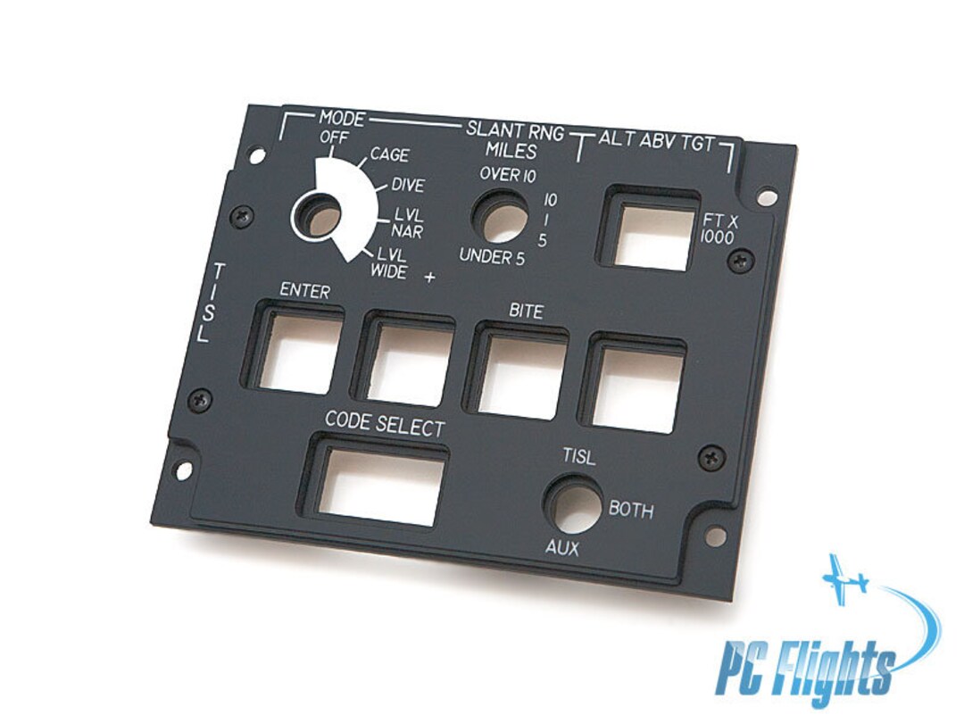A-10C "thunderbolt" - Center Console - TISL Control Cockpit Panel - Etsy