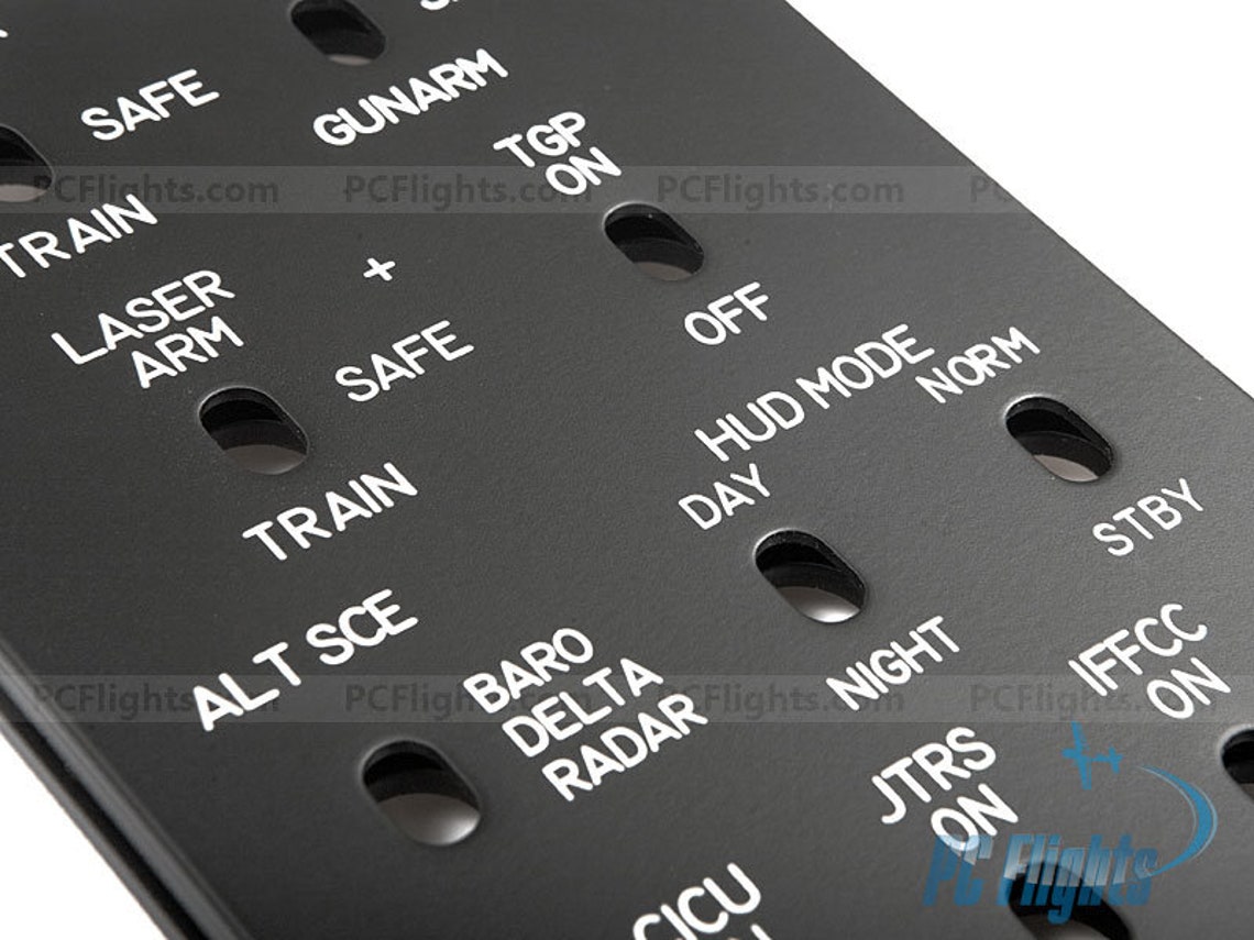 A-10C "thunderbolt" - Center Console - Armament and HUD Control Panel ...