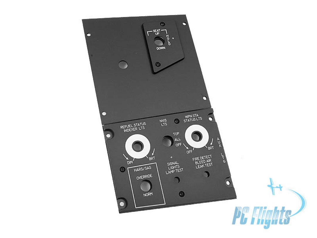 A10C "thunderbolt" - Left Console - Brake Aux Lighting Cockpit Panel - Etsy