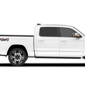 4x4 Four Wheel Drive Decal Sticker Auto Decoration - Fits Any Truck or ...