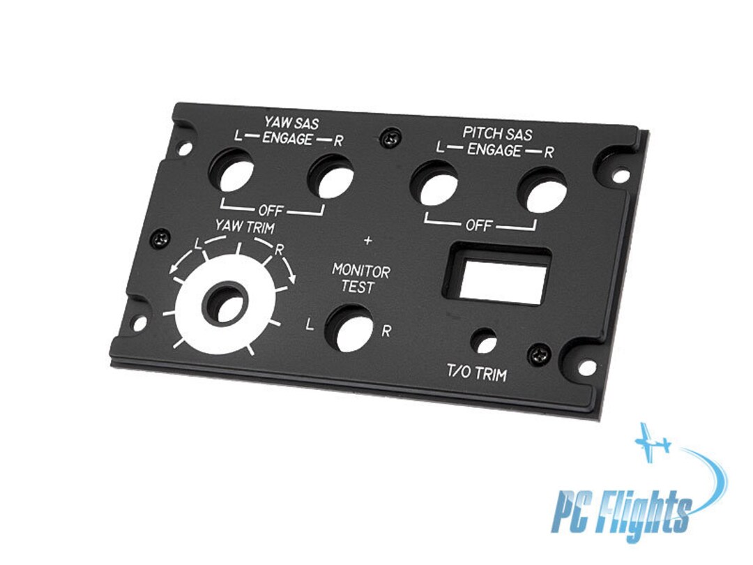 A 10C "thunderbolt" - Left Console - Yaw / SAS Cockpit Panel - Etsy