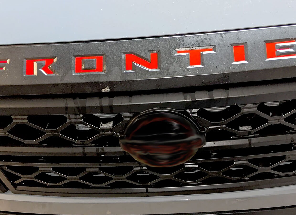 Red Front Grille / Hood Letters for Frontier 2022 ABS Plastic | Etsy