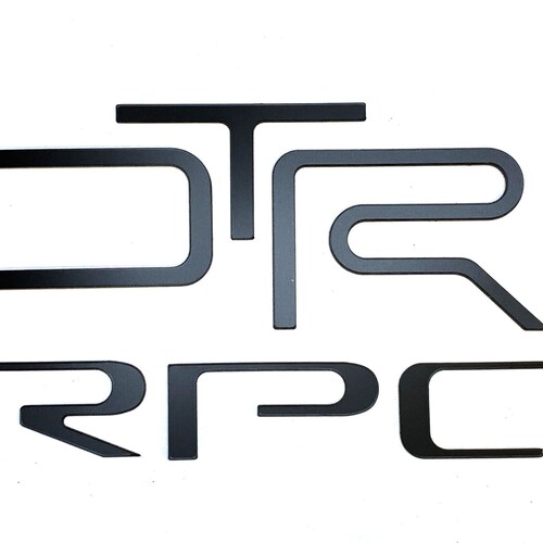 Red TRD Black PRO Bed Side Letters for Tundra 2014-2021 ABS - Etsy