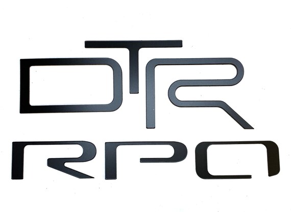 Matte Black TRD PRO Bed Side Letters for Tundra 2014-2021 ABS - Etsy