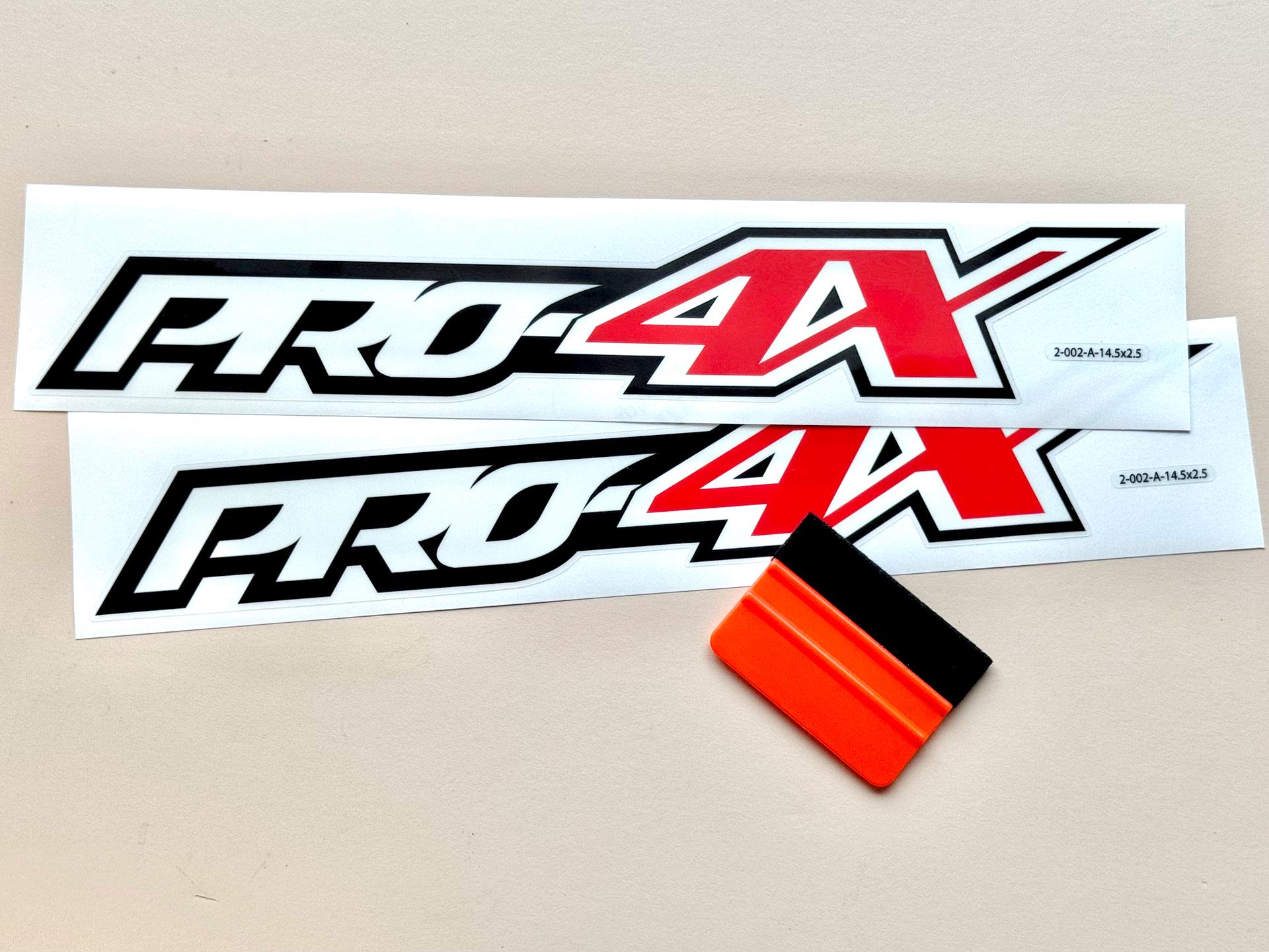 4x4 Off-road Stickers Replacement Accessory Compatible With Pro 4X ...