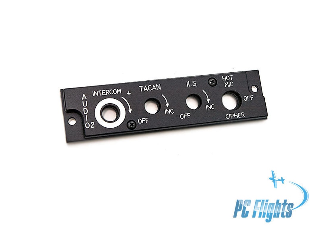 F16C "viper" - Left Console - Audio 2 Cockpit Panel - Etsy