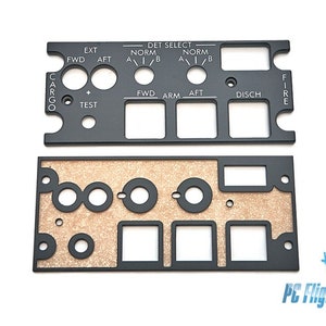 Boeing 737NG Cargo Fire Flight Simulator Panel Replica - Etsy