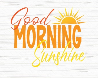 Morning Sunshine Svg - Etsy
