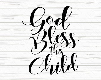 God Bless Svg | Etsy