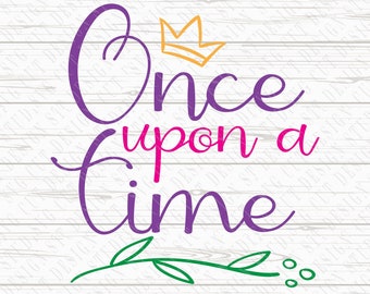 Once Upon a Time Svg - Etsy