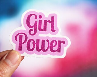 DECAL Girl Power Decal Car Decal GRL PWR Feminist Decal - Etsy