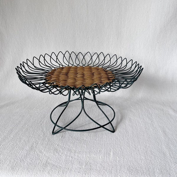 Wicker Cake Stand - Etsy