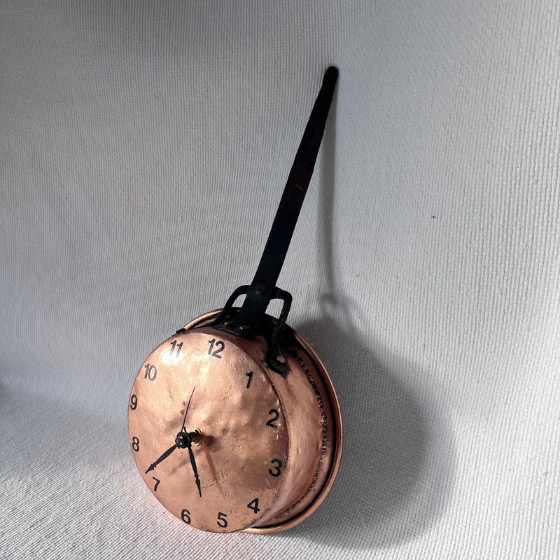 Copper Clock - Etsy