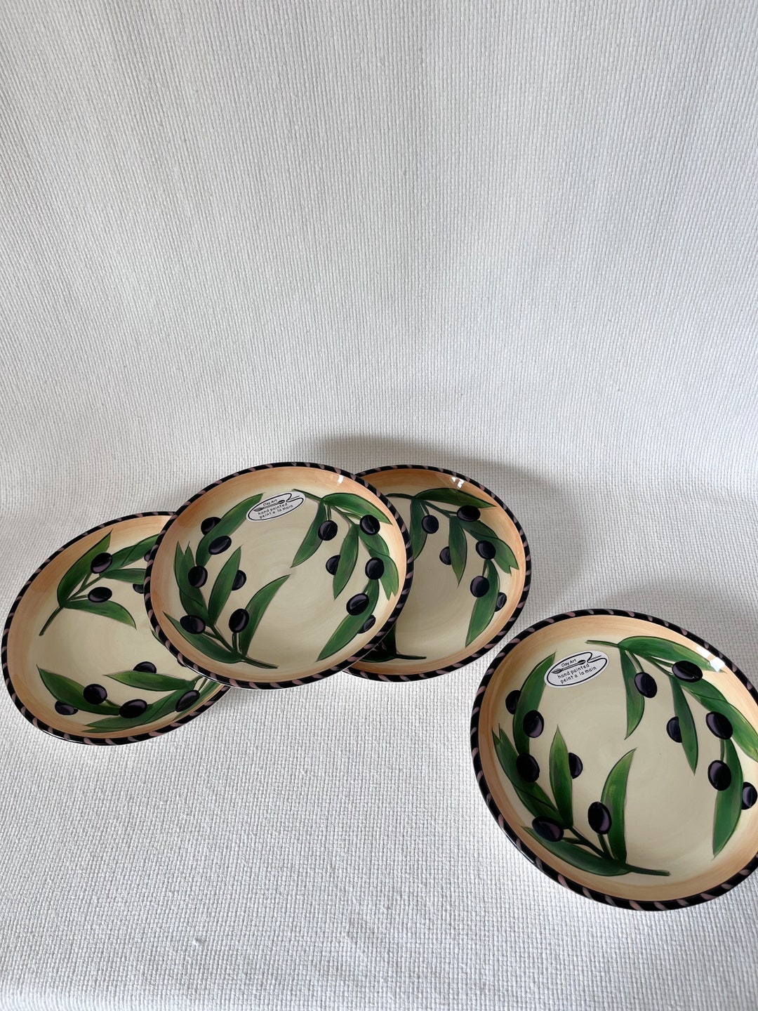 Vintage Oliva Rustica Salad Plate by CLAY ART Plate, Salad Plates and ...