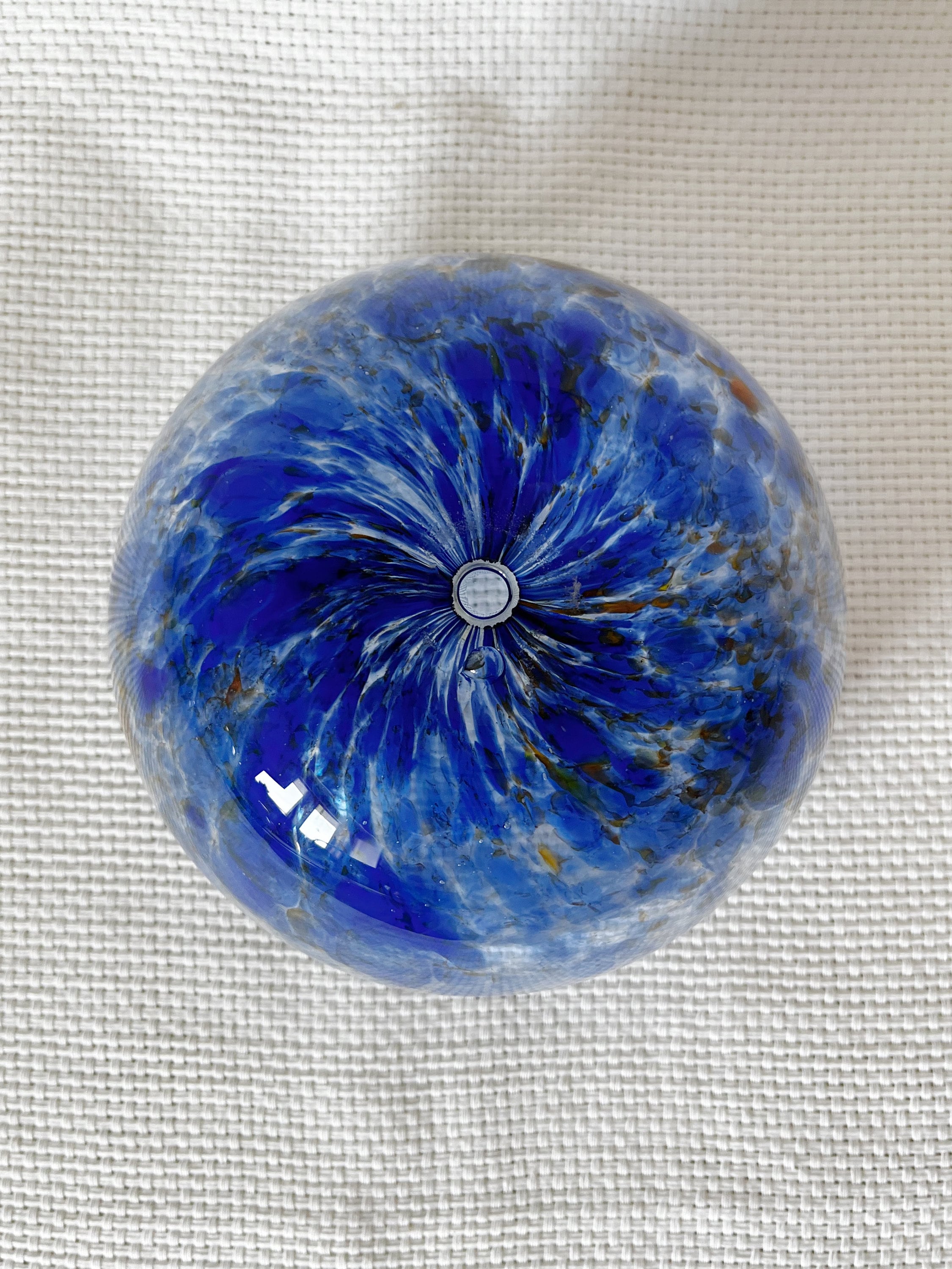 Stunning Unique Hand Blown Glass Double Bowl Or Vase Double Etsy 4164
