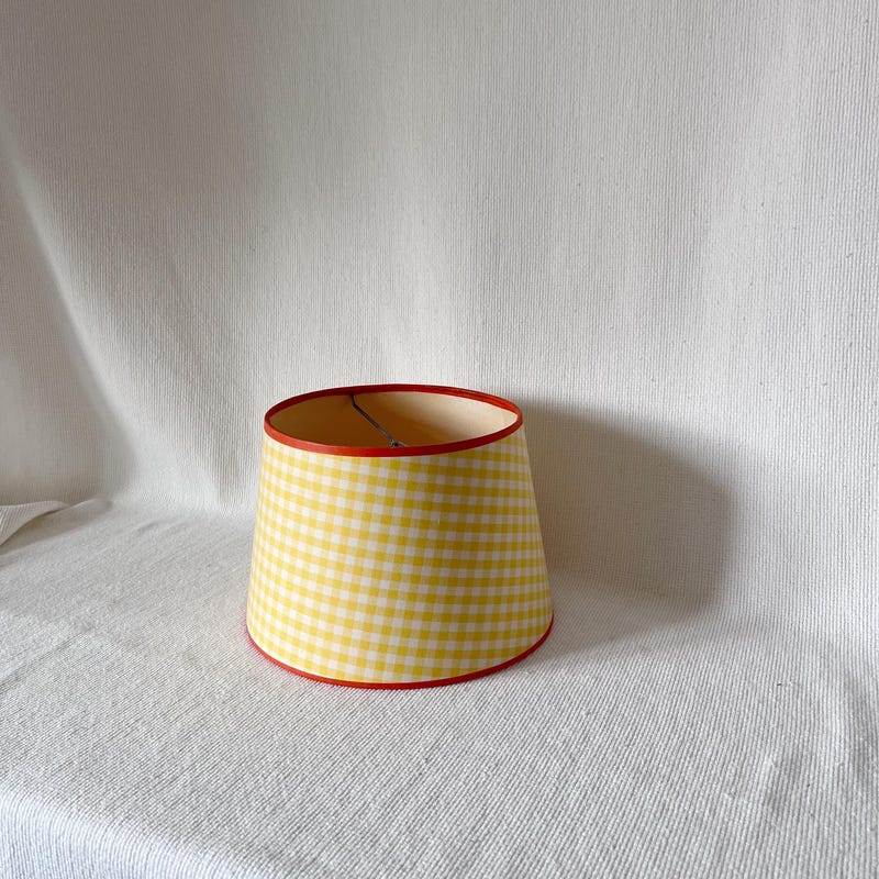 Yellow Lamp Shade - Etsy
