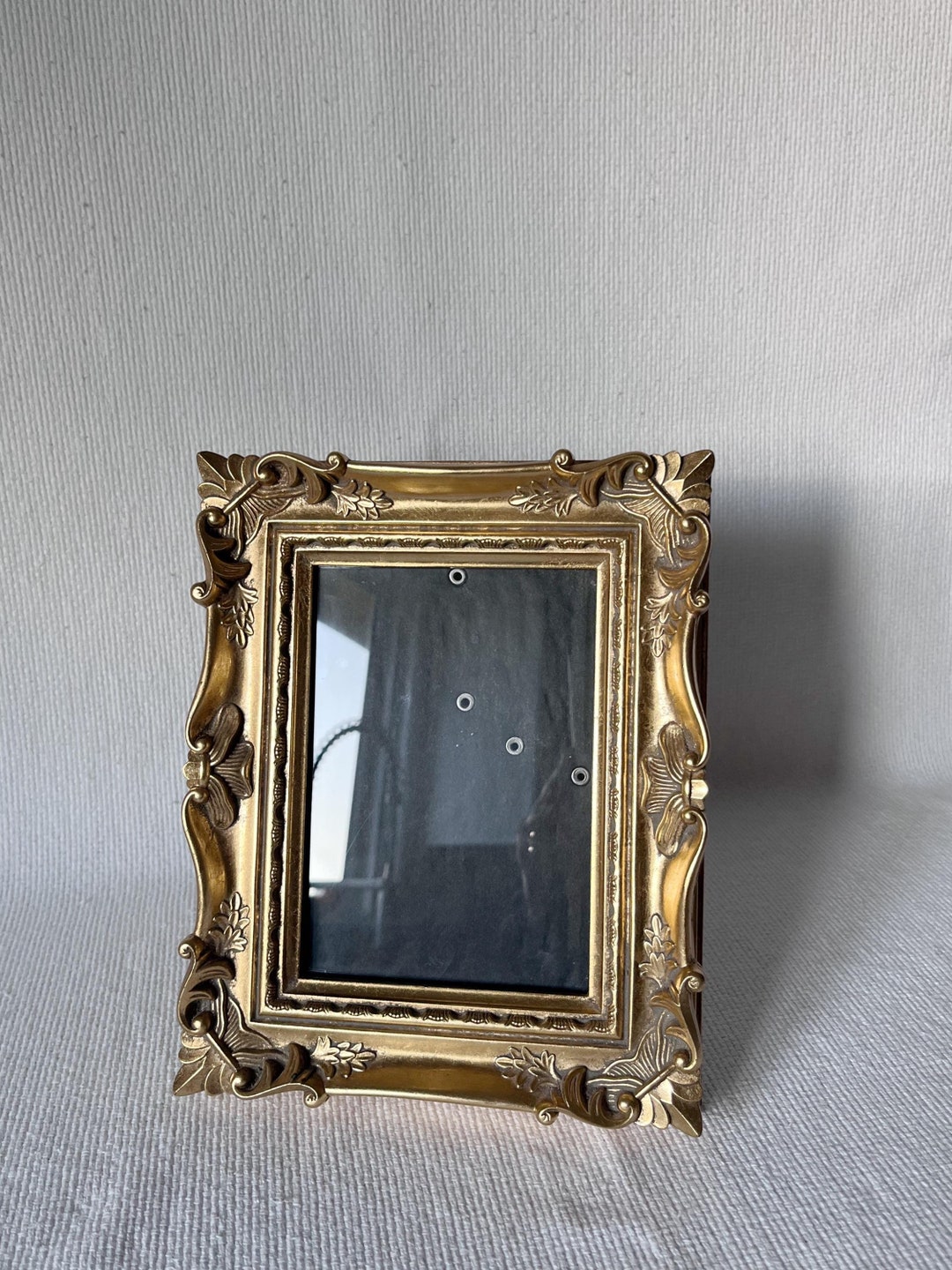 Vintage Antique Look Gold Ornate Photo Frame, Midcentury, Victorian ...