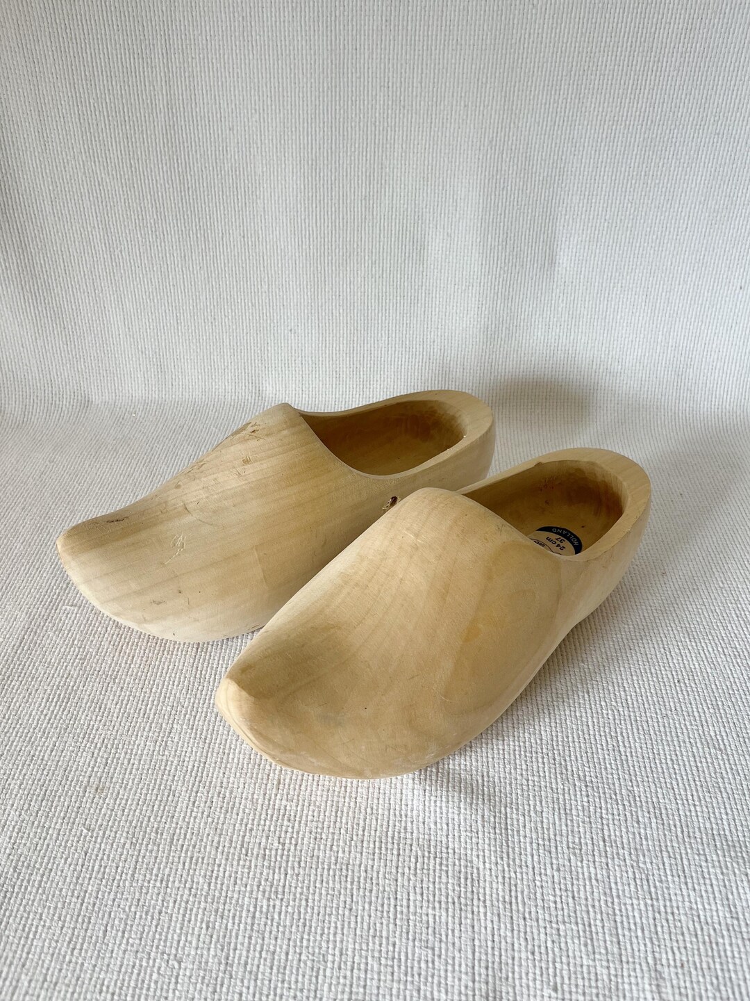 Vintage Folk Wooden Large Clogs, Primitive Home Decoration, Farm, Barn ...
