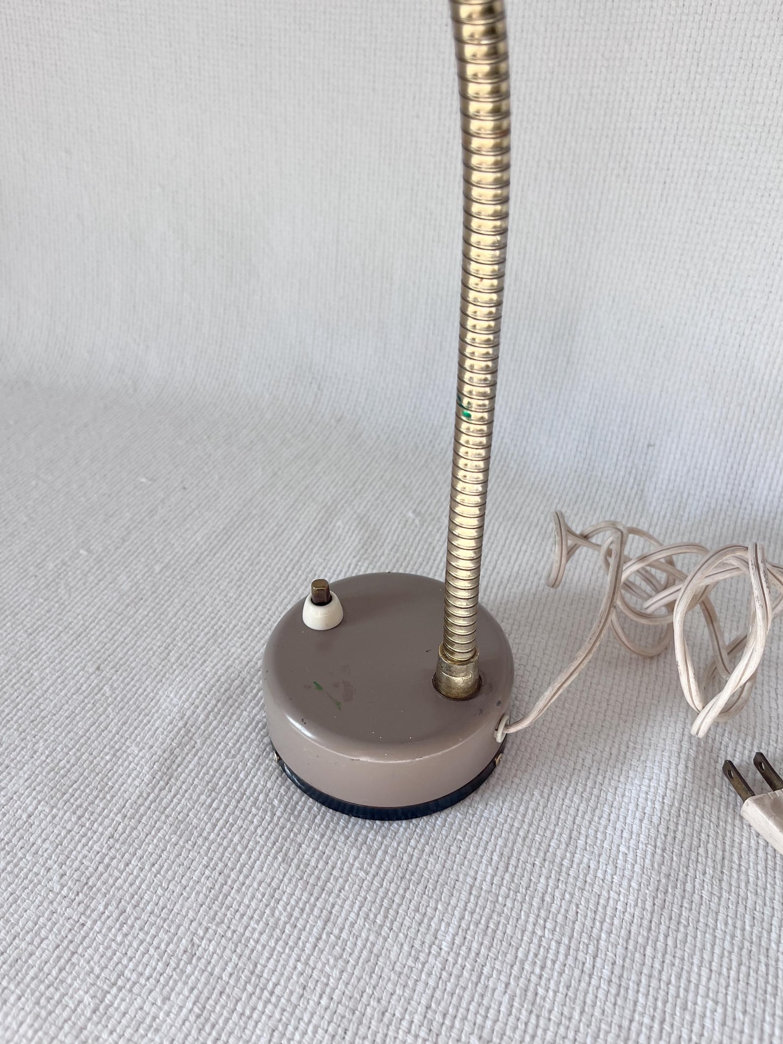 Vintage Unique Small Gooseneck Midcentury Modern Desk Top Lamp, Office ...