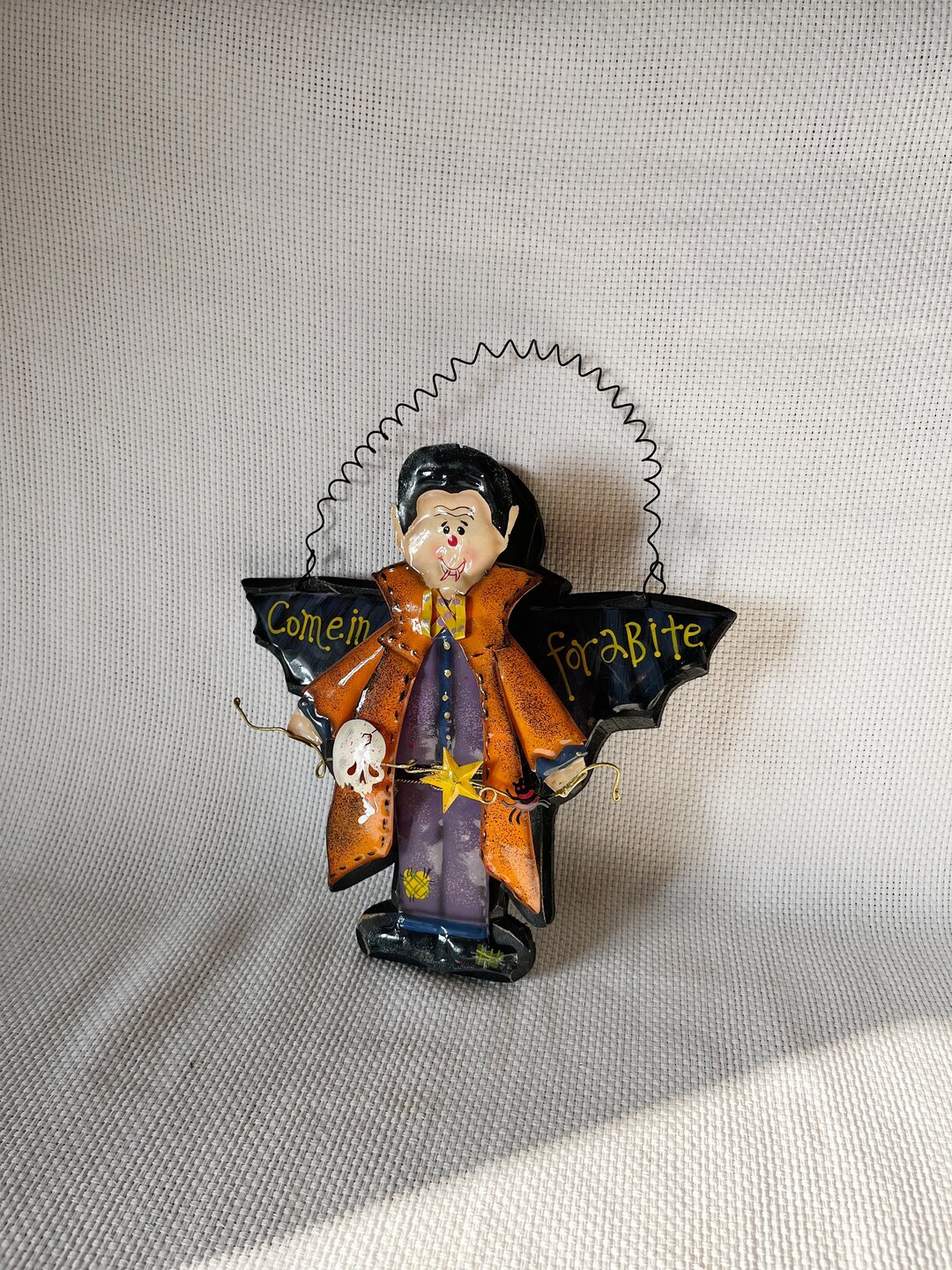 Come for a Bite Vampire Halloween Door Decoration, Front Door Halloween ...