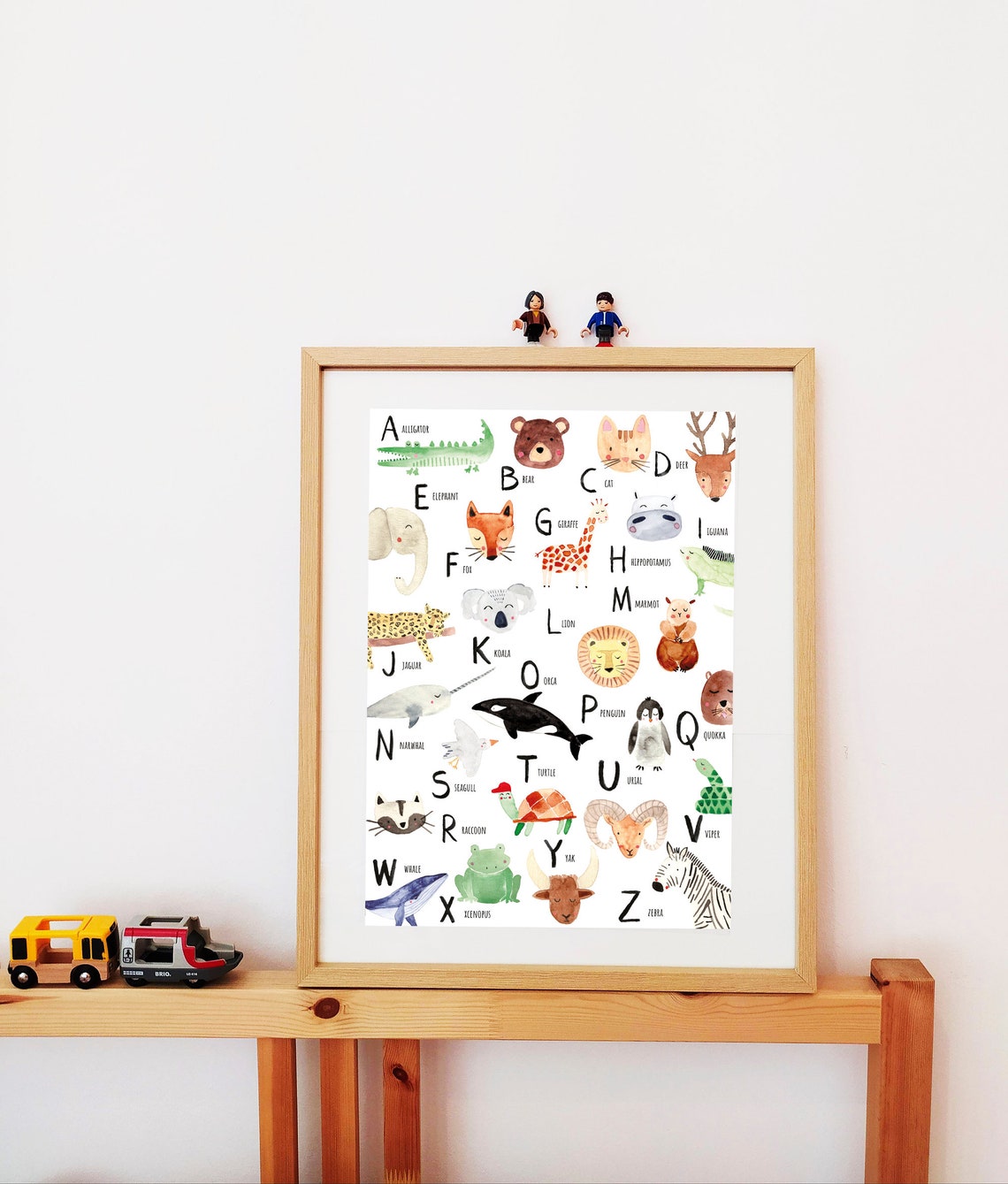 English Alphabet Poster English Alphabet English Poster Animals ...