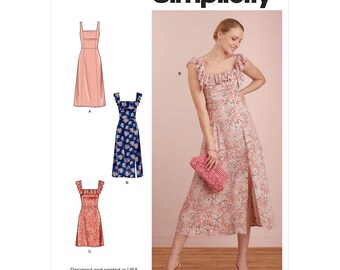 Simplicity Cynthia Rowley 2178 Misses' Dresses Sizes 6-14 UNCUT - Etsy UK