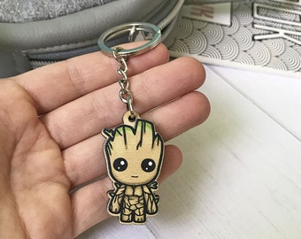 Groot Keychain | Etsy