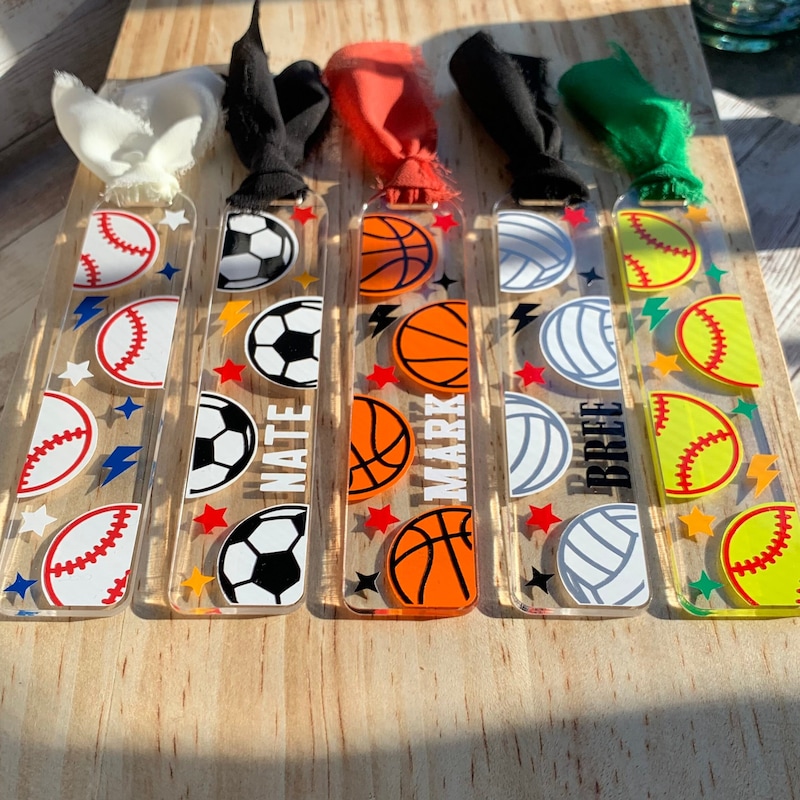 Soccer Bookmark - Etsy