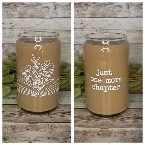 Just One More Chapter Mug Gift for Book Lover Floral Book - Etsy