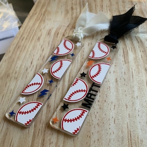 Personalized Bookmark for Reader / Sports Bookmark / Gift for Her ...