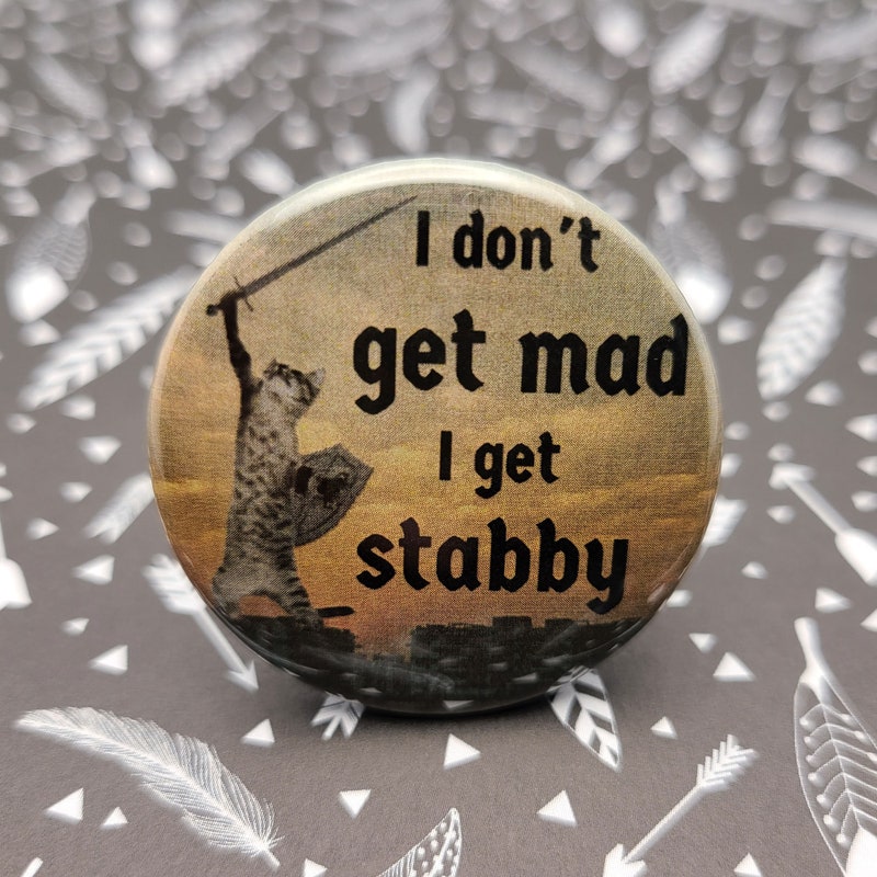 Funny Pinback Button - Etsy
