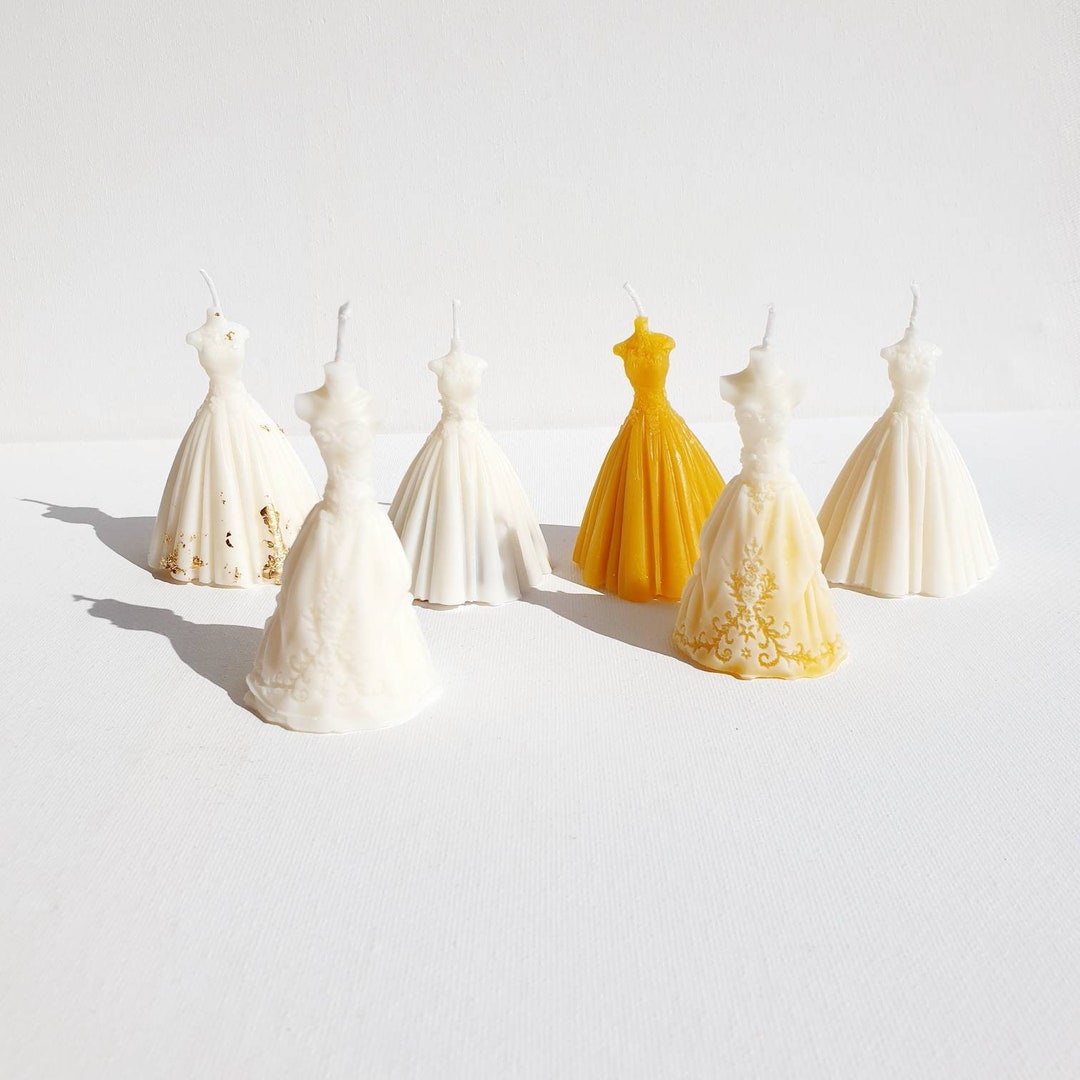 Eco Candle Handmade Princesses Dress Candle Princess Dress Candle ...